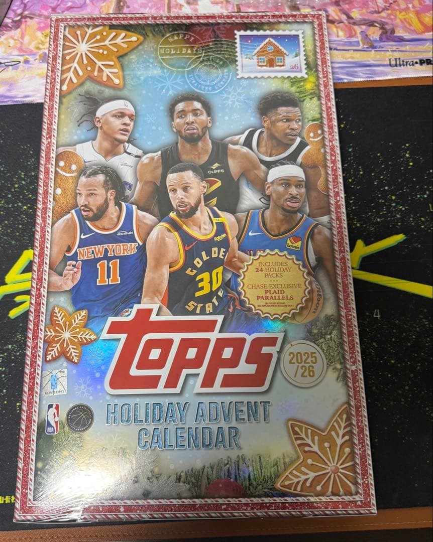 Topps Holiday 2025 NBA Advent Calendar 1BOX | eBay