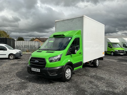 2020 70 reg 1owner ford transit 350 automatic 103k miles luton box van ...
