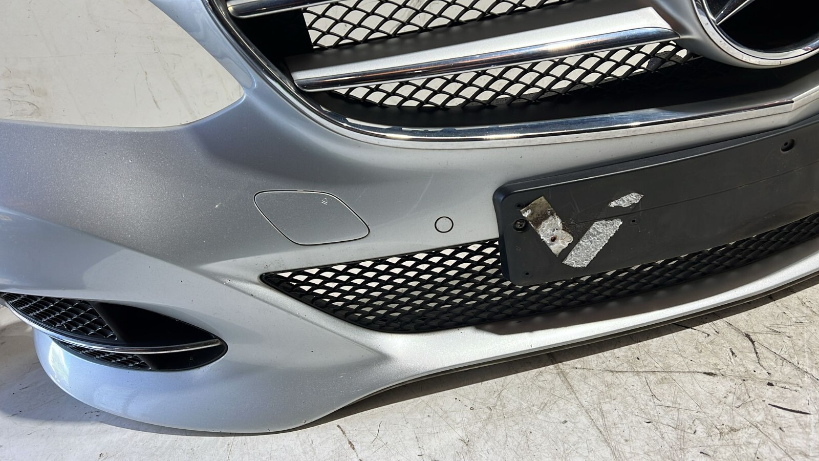 MERCEDES E220 CDI W212 2013 ,FRONT BUMPER COMPLETE SILVER 775 P/N ...