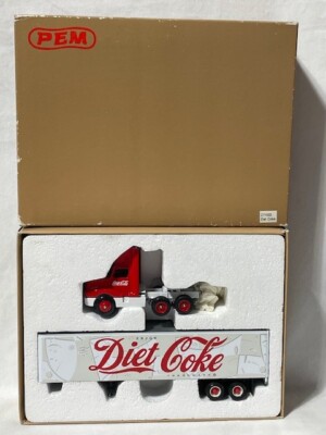 PEM Diet Coke Coca Cola Mack Tractor Trailer Semi, #C71502, White, 1/64 ...