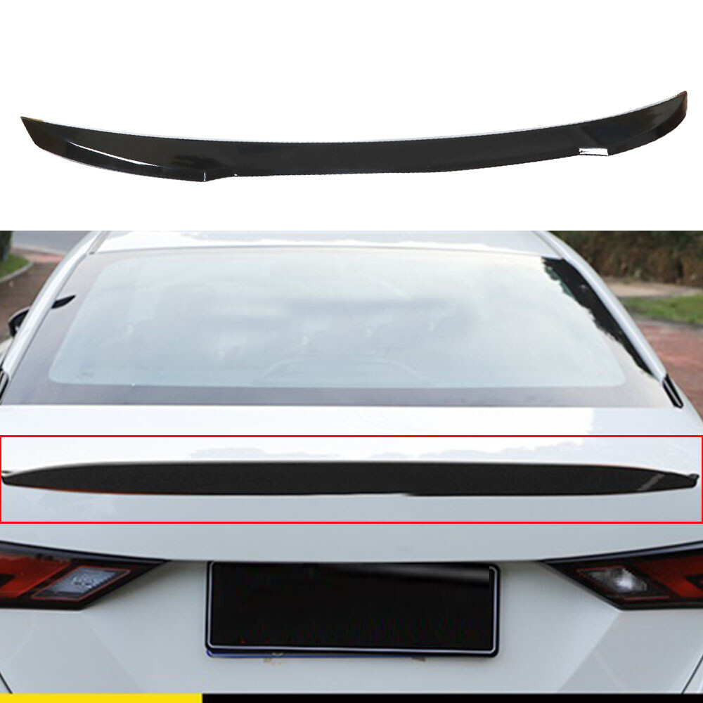 Fit For 2020 2021 NISSAN Sentra Wing JDM Style Trunk Lip Spoiler GLOSS ...