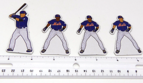 2015 Bases Loaded Baseball MLB Board Game New York Mets Player Parts ...