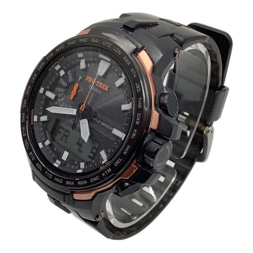 CASIO Protrek PRW-6100Y Solar Radio Watch Altimeter Compass Waterproof ...
