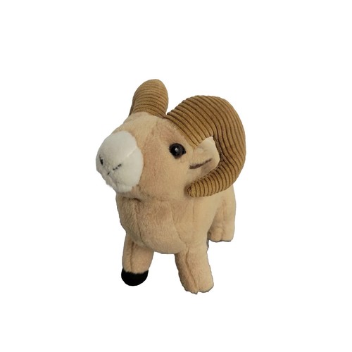 8" Wild Republic Big Horn Ram Sheep Plush Brown Stuffed Animal | eBay