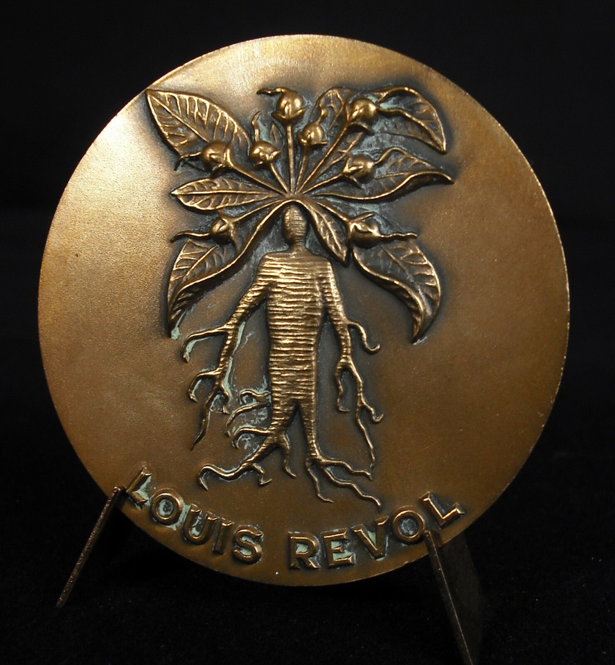 Medal Mandrake Officinal Hallucinogens Magical Legends Louis Revol 1956 ...