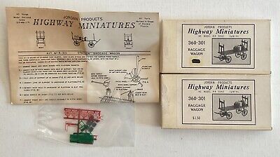 TWO BOXES Jordan Products Highway Miniatures HO Model Kit 360-301 ...