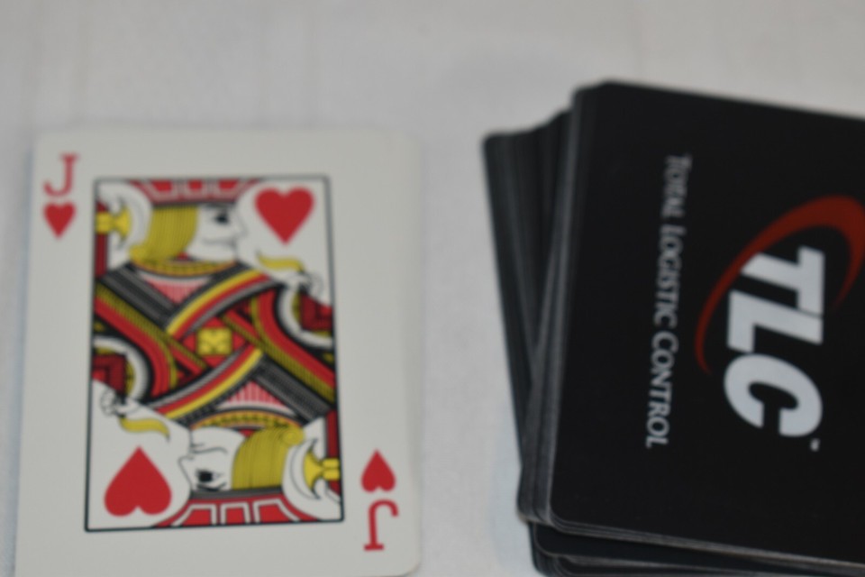 TLC Total Logistic Control Advertising Playing Cards Gemaco | eBay