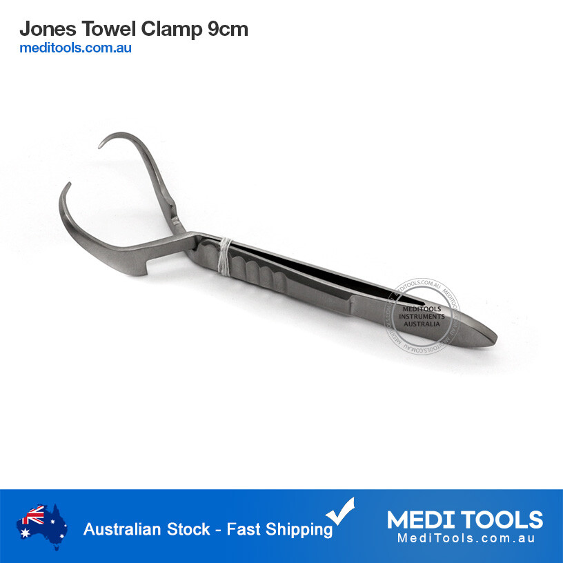 Jones Towel Clamps 9cm, Surgical, Veterinary, Clips, Autoclave-able ...