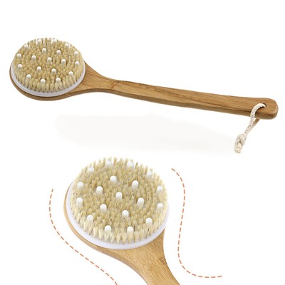 Bath Back Brush Exfoliating Back Scrubber Body Massaging Brush Bath ...