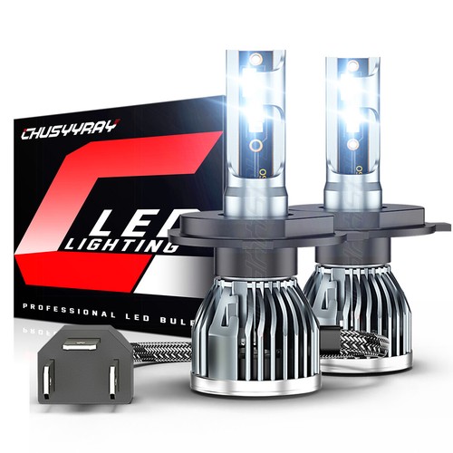 6000LM CSP LED Headlight Bulb Kit High Low Beam 60W Super Bright 6000K ...