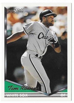TIM RAINES 1994 Topps Gold Baseball # 243 Chicago White Sox HOF NM - MT ...