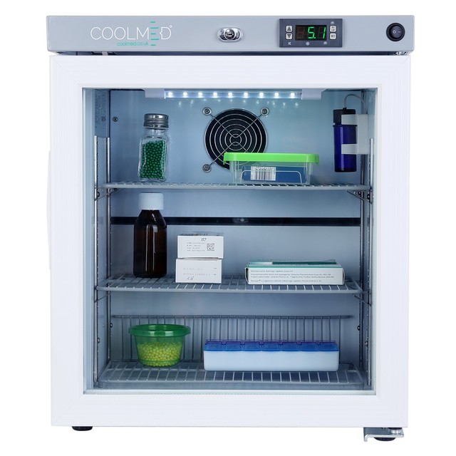 Coolmed Cms29 Solid Door Pharmacy Medical Fridge 29l for sale online | eBay
