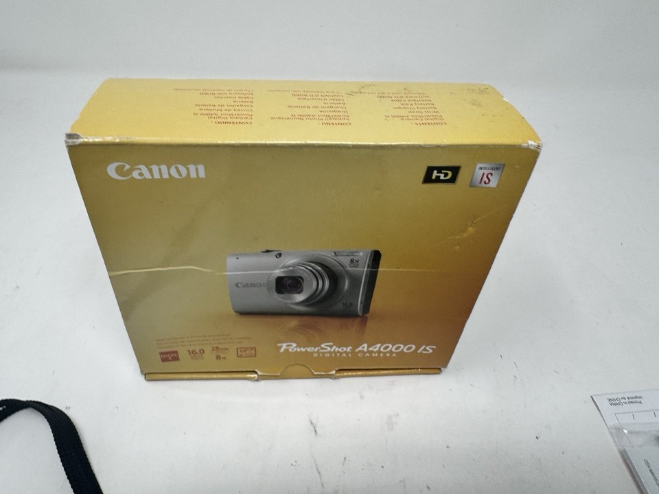 Canon Powershot A4000 IS HD 16.0 MP - 8x Zoom Digital |Tested (Poor ...
