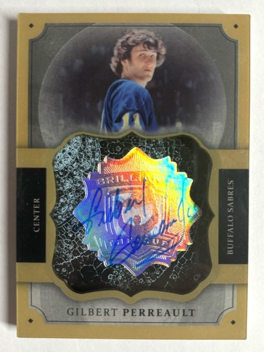 GILBERT PERREAULT 2013-14 Upper Deck The Cup Brilliance SSP Auto HOFer ...