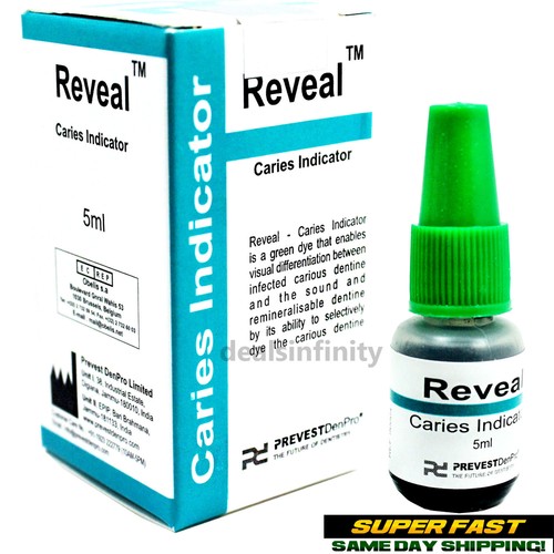 2 x Dental Caries Indicator Dye Dentin Caries Detector Free Shipping ...