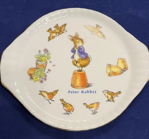 The World of Beatrix Potter PETER RABBIT 7" x 8" Plate 2002 Frederick ...