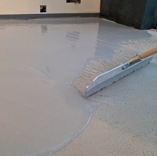 Pin Leveller for up to 10mm Leveling Compound Screed Rake 58CM Flooring ...