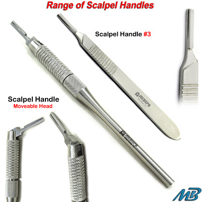 Dental General Surgery Instruments BP Handle #3 Scalpel Handle Moveable ...