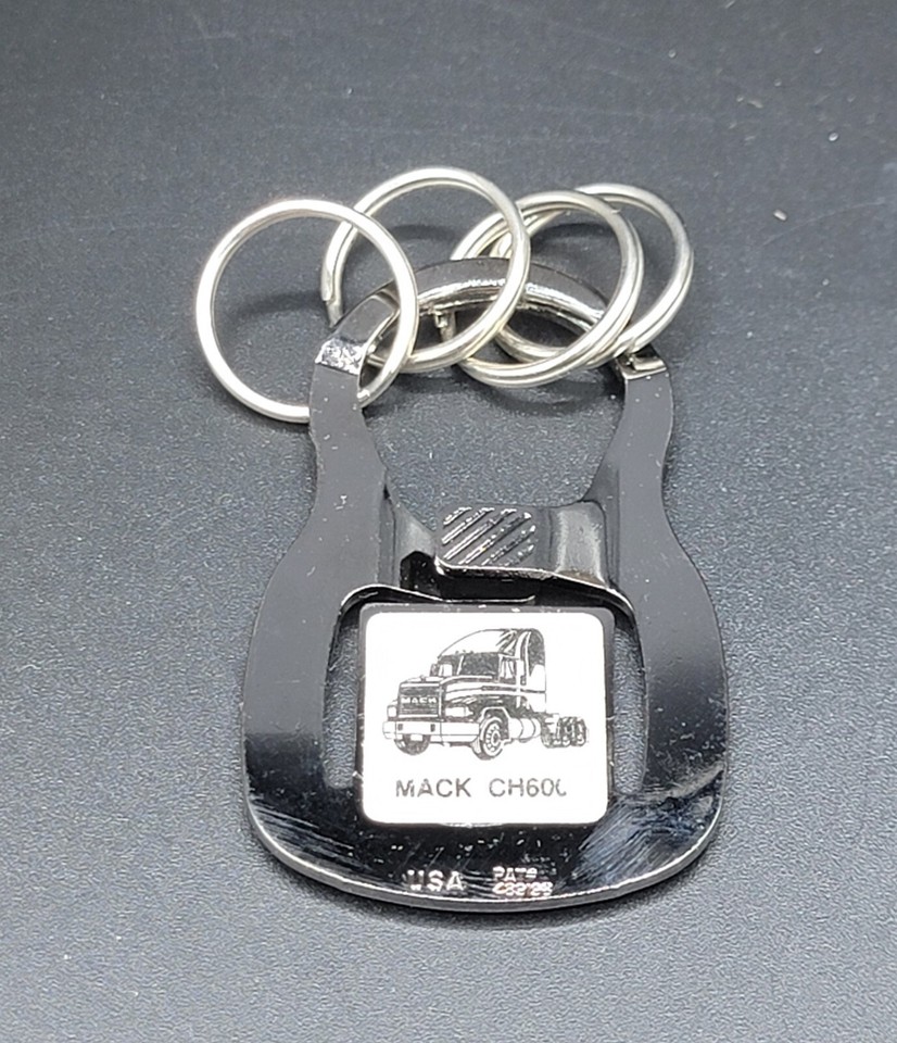 Vtg Mack Trucks Parts CH600 Silver Tone Loctite Bulldog Mascot Metal ...