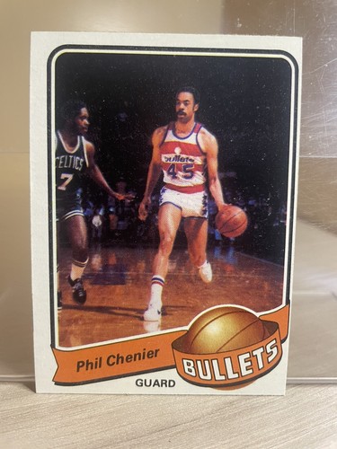 Phil Chenier 1979-80 Topps Washington Bullets #103 Vintage | eBay