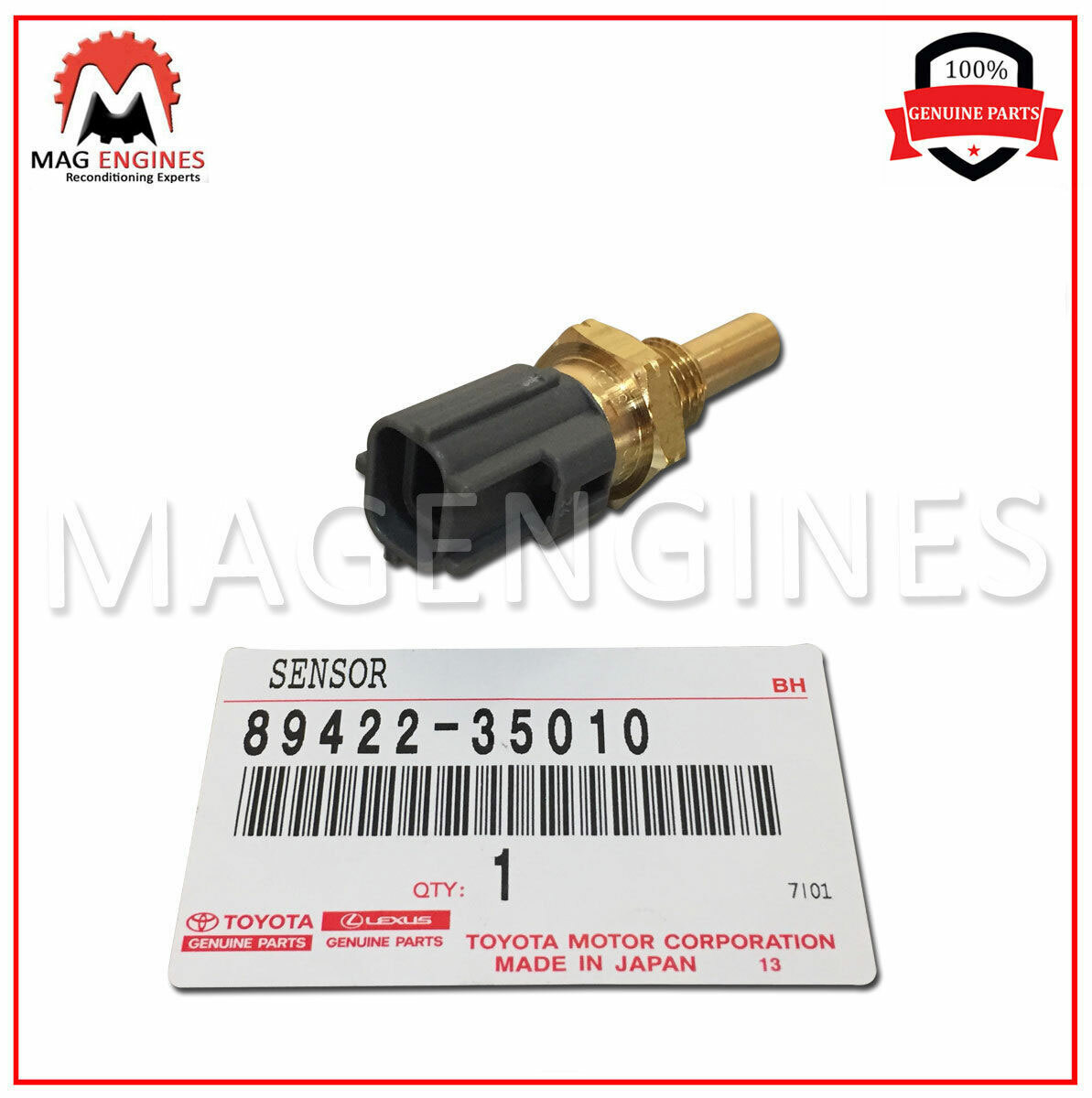 89422-35010 GENUINE OEM COOLANT WATER TEMPERATURE SENSOR 8942235010 | eBay