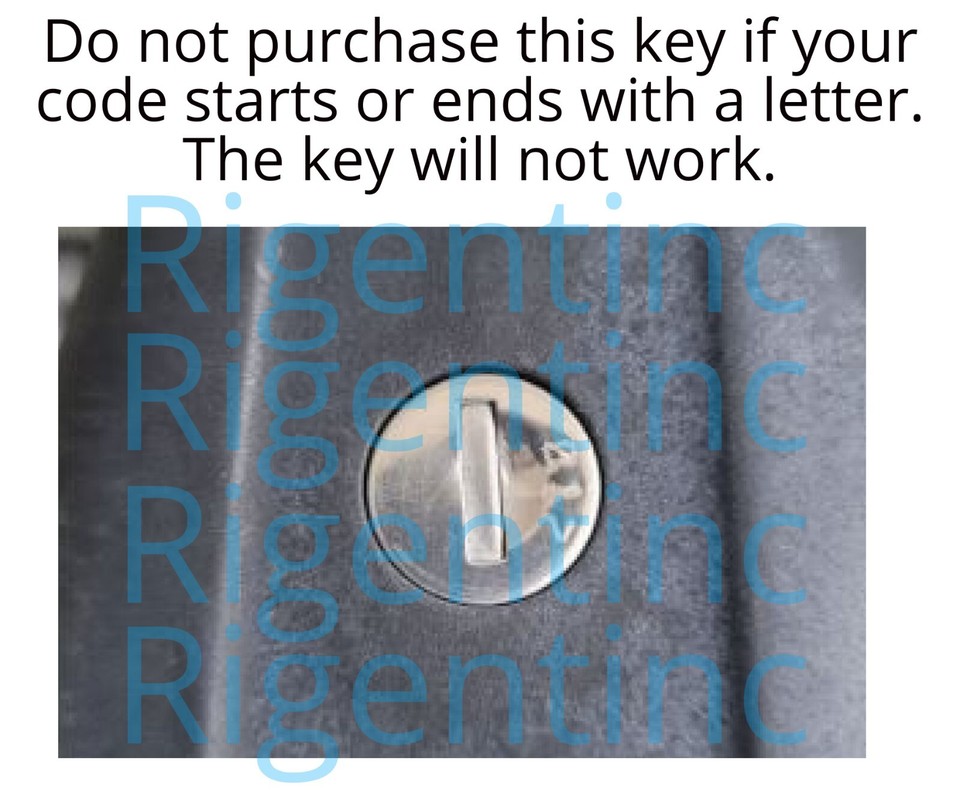 RHINO-RACK Keys Roof Rack Replacement Key Cut to Code 001-200 | eBay