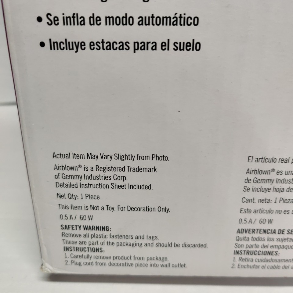 GEMMY Victorian Reaper Halloween Airblown Inflatable Giant 12ft NO ...