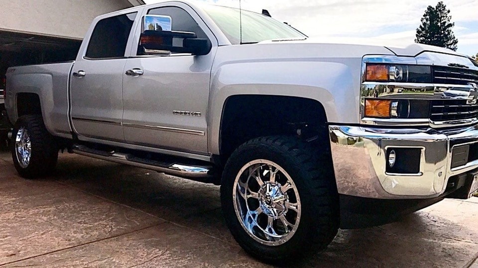 20x9" Fuel Wheels D516 Krank Chrome Off-Road Rims (5 pcs) | eBay