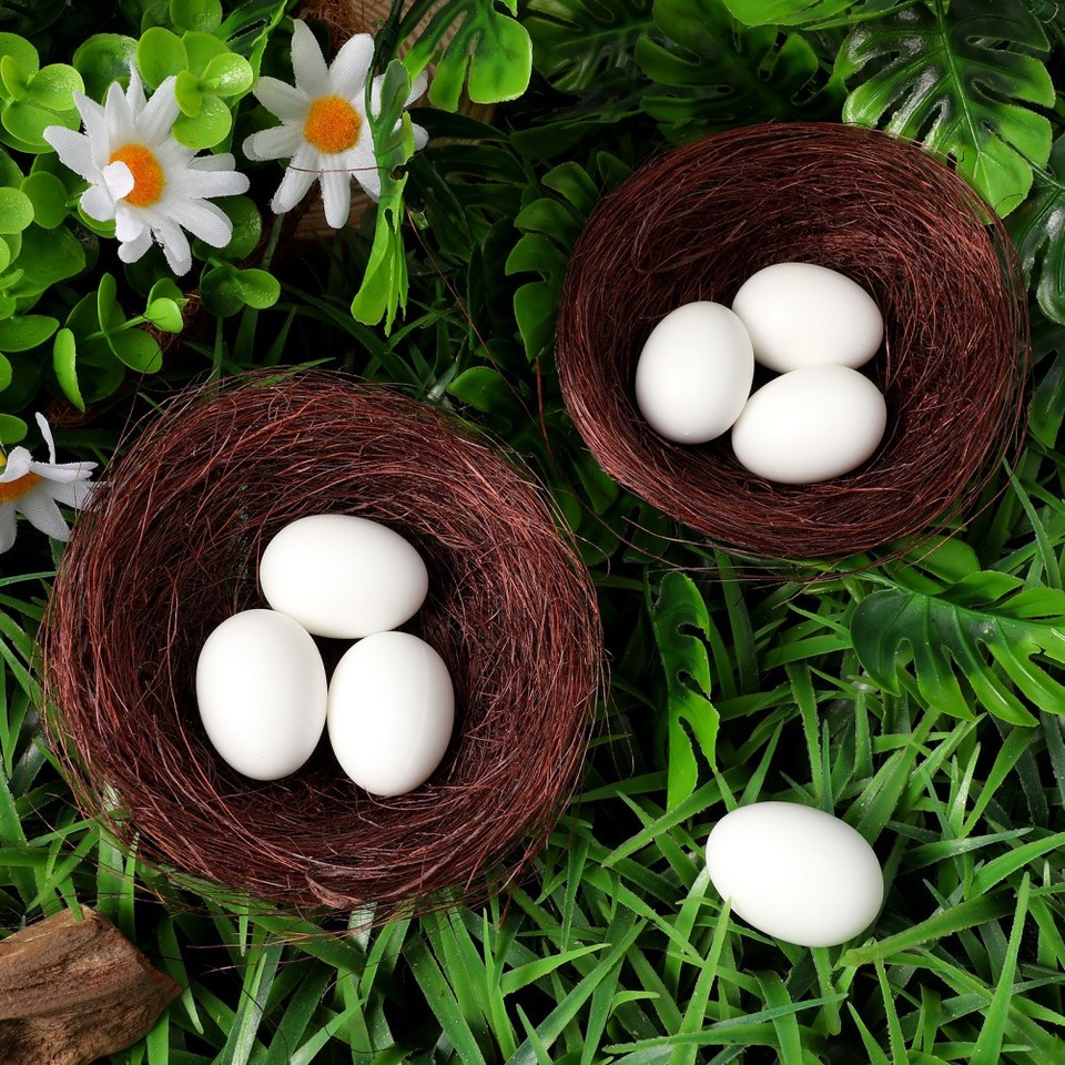 bird woven nests Birds Nests for Tree Ornaments | eBay Australia