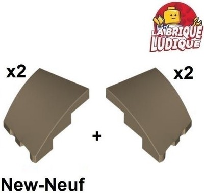 Lego Wedge 3x2 cale aile pente courbe angle 80177 (x2) + 80178 (x2 ...