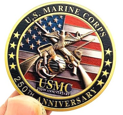 Usmc 250th Birthday Challenge Coin Military Coins 3Pcs Marine Corps ...