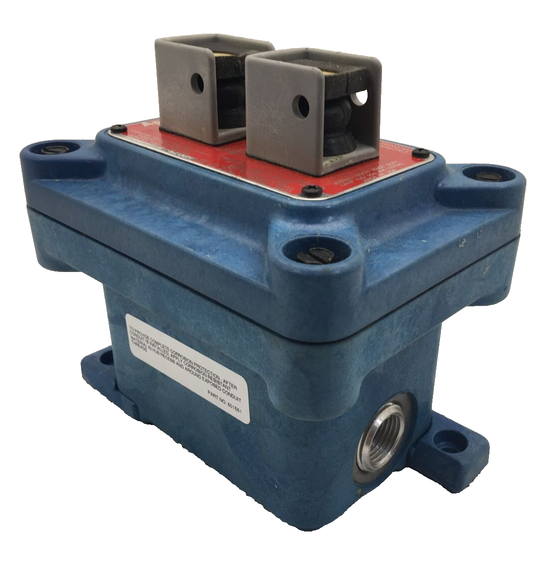 N2D75-U2 APPLETON 2 BUTTON HAZARDOUS LOCATION CONTROL STATION WITH 3/4 ...