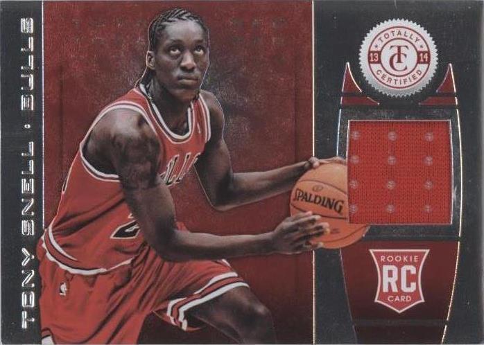 2013-14 Totally Certified - Memorabilia Tony Snell #187 Totally Red ...