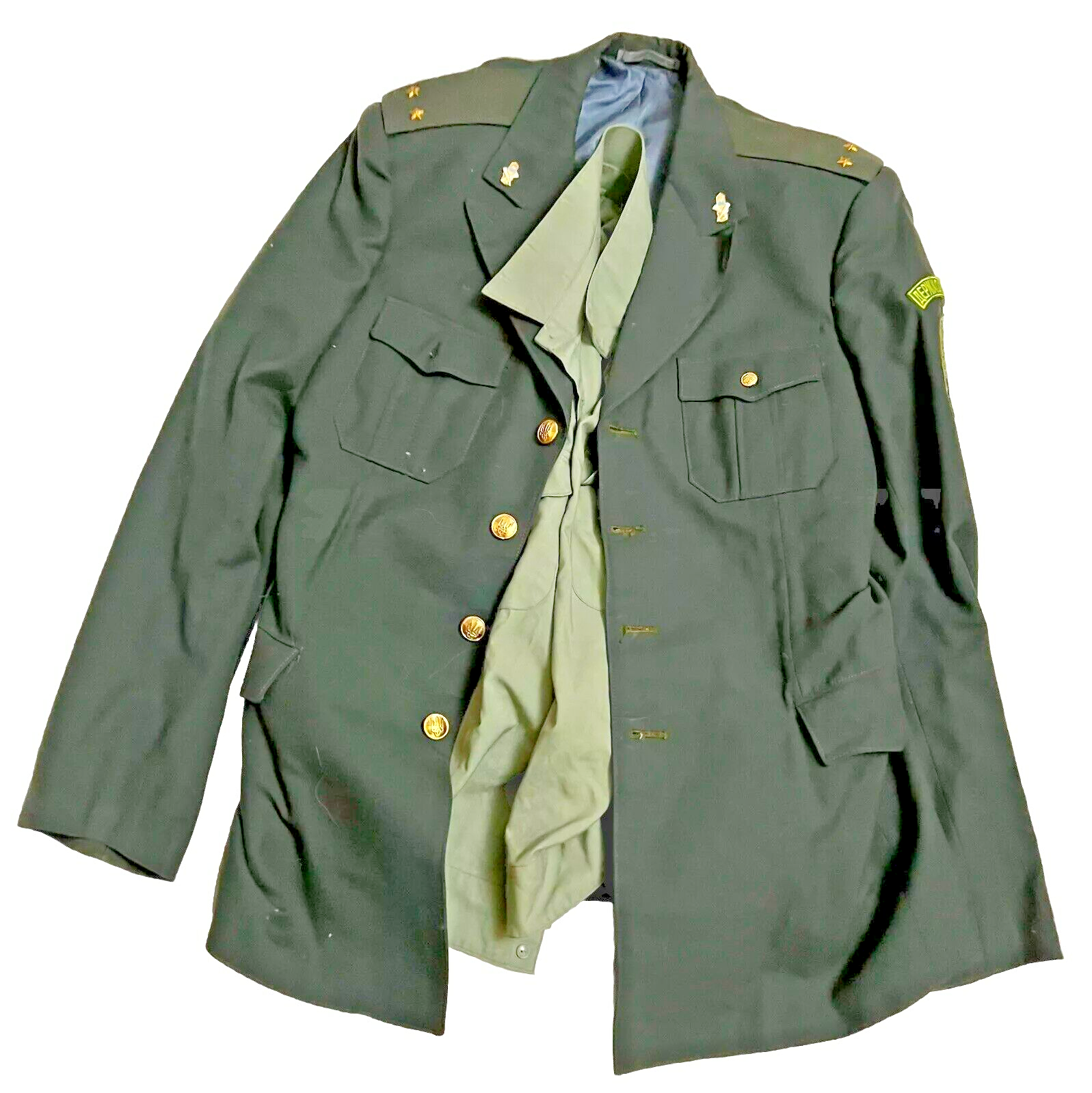 Jacket State Border Guard Military Vintage Shirt Colonel Size 50-52 ...