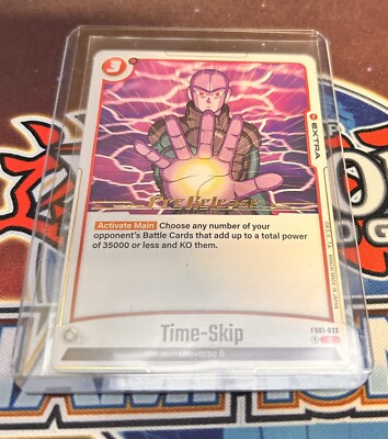 Time Skip FB01-033 Pre-Release Stamp Awakened Pulse Dragon Ball Fusion ...