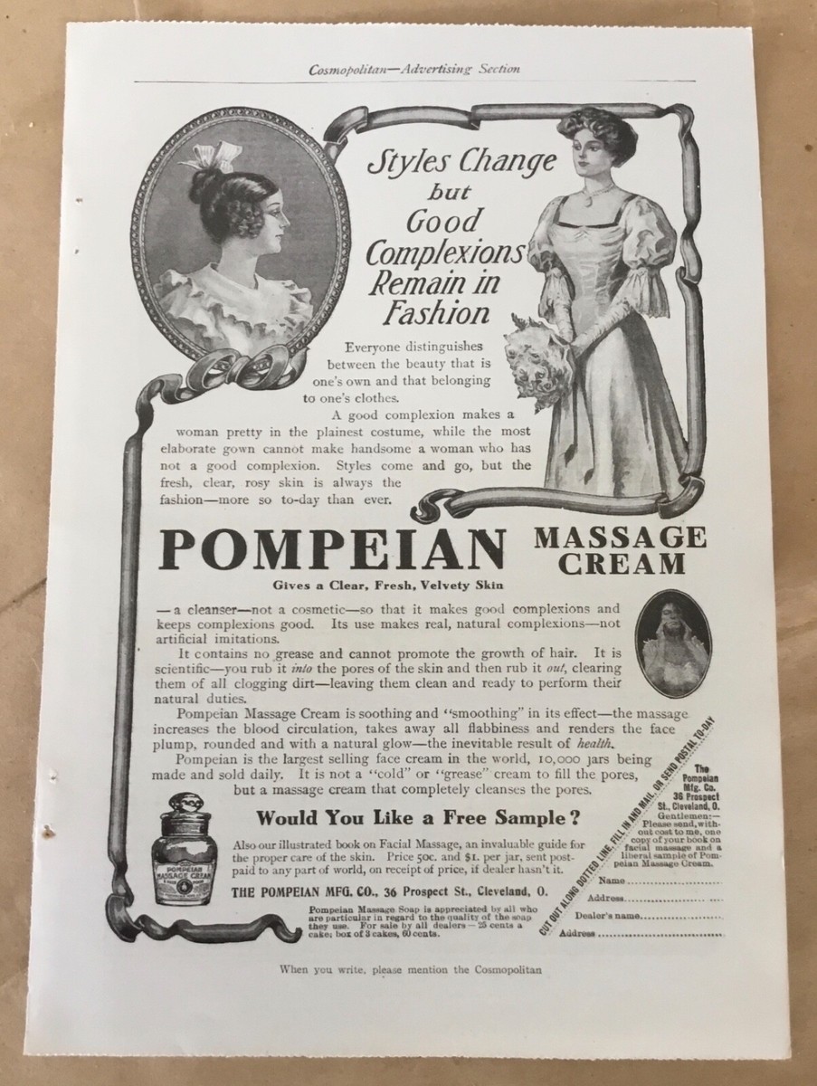 1900s Womens Beauty Ads