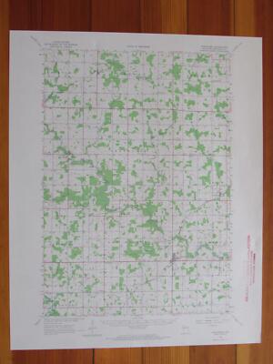 Stratford Wisconsin 1964 Original Vintage USGS Topo Map | eBay