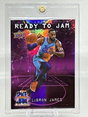 2021 Upper Deck Space Jam Ready To Jam LeBron James /249 Pink #RJ-1 ...