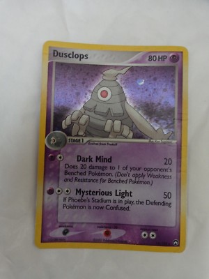 RARE HOLO DUSCLOPS 14/108 EX POWERKEEPERS SET POKEMON CARD GO | eBay UK