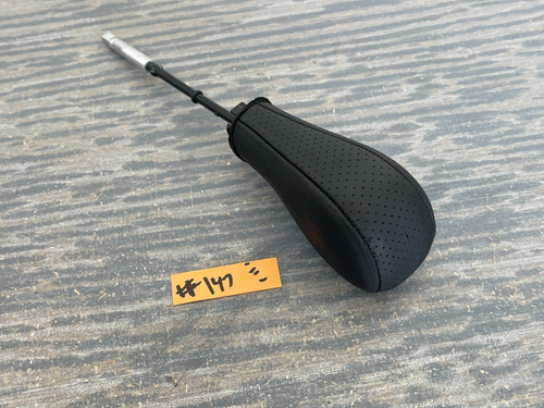 Volvo S60 XC90 V70XC OEM Shifter Knob Black PERFORATED Sport Leather ...