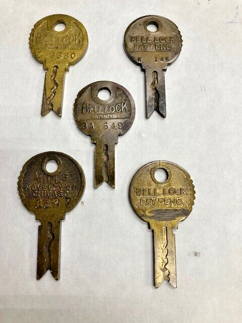 Mills Novelty Co antique slot machine Original KEYS (5) | eBay