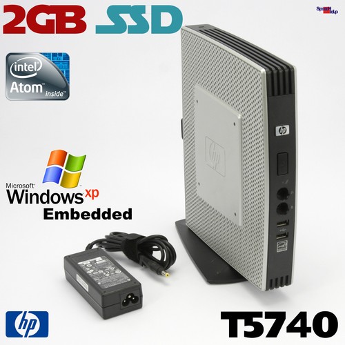Thin Client T5740 Computer PC Atom N280 Windows XP Embedded SSD 2GB RS ...