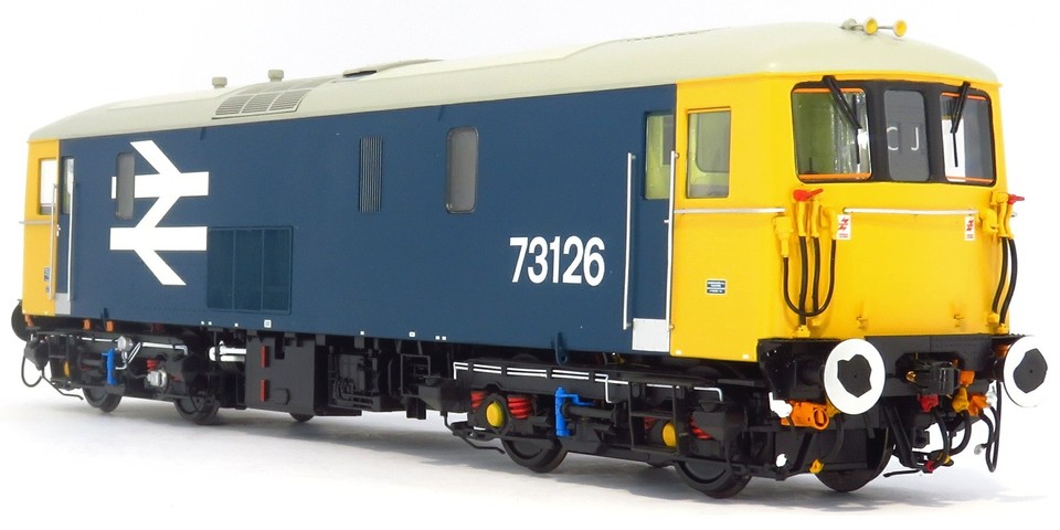 Heljan 7303OT26. Class 73/1 Electro-Diesel |73126|In BR Large Logo Blue ...