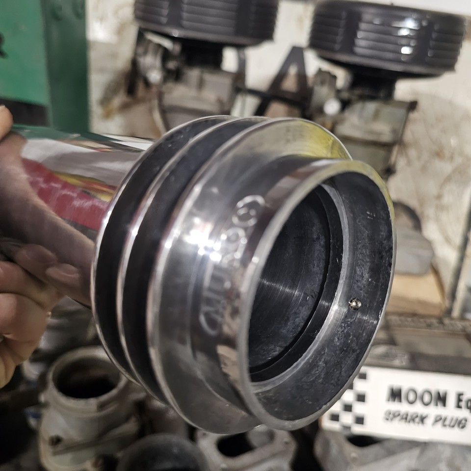 Pair of Muroc Finned Velocity Stack Stromberg 97 Carb Hot Rod 12 1/2 ...