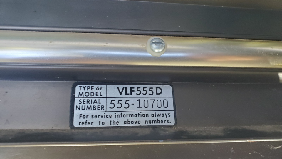 DISCRIMINATOR FISHER METAL DETECTOR VLF 555-D - Powers Up. | eBay