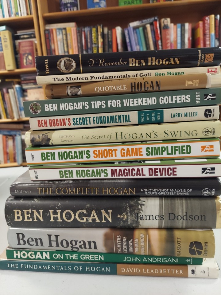 13 BEN HOGAN BOOK BUNDLE | eBay