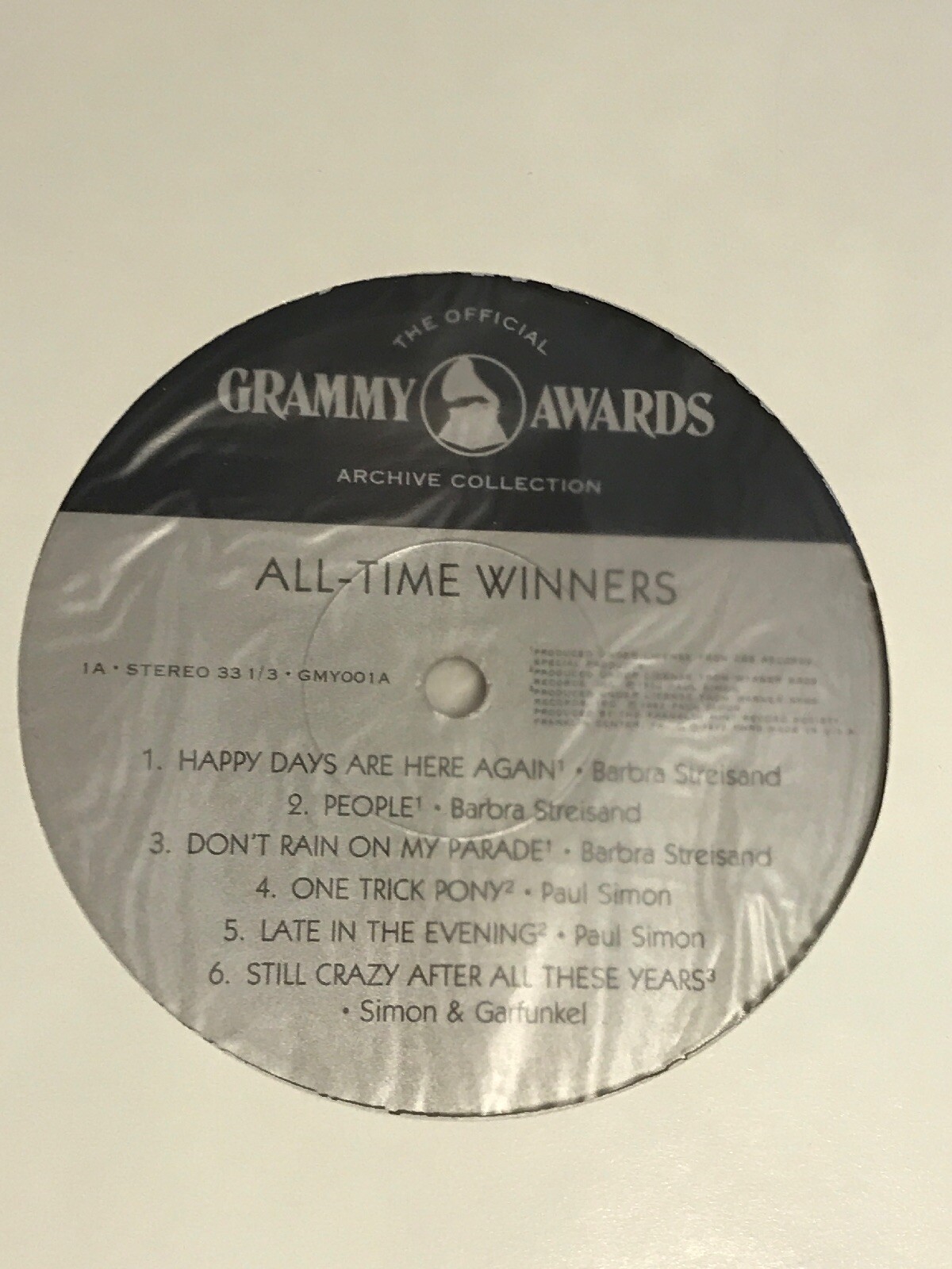 Offical Grammy Awards Archive Collection Box Set All Time Winners LP ...