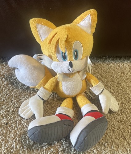 Sega Sonic The Hedgehog TAILS Plush Toy Jazwares 2013 | eBay