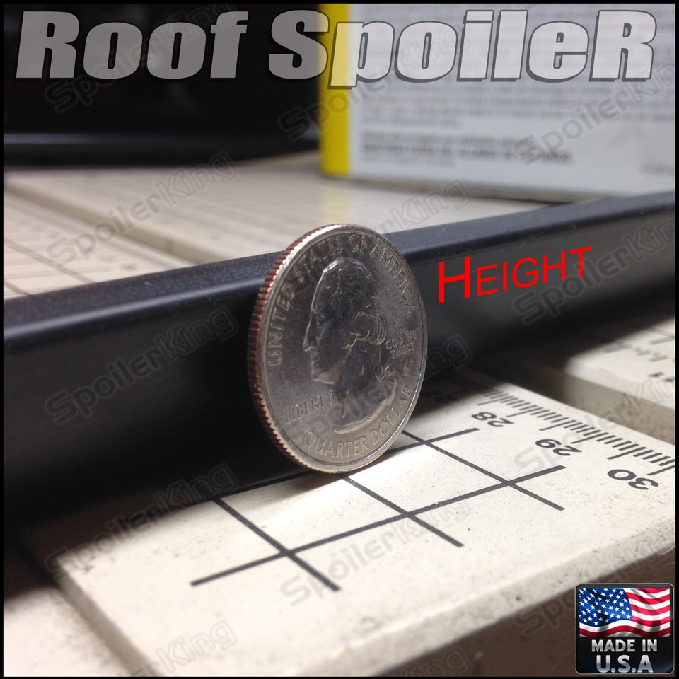 (244R) Rear Roof Window Spoiler Made in USA (Fits: Lincoln LS 2000-06 ...