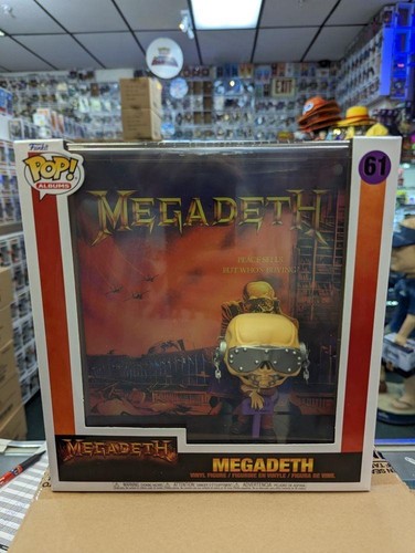 Albums - Megadeth #61 ROCKS Funko Pop Album 889698725897 | eBay